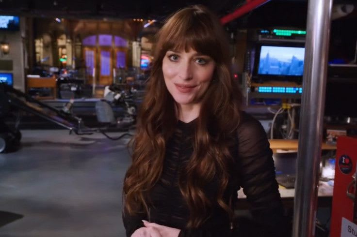 Dakota Johnson’s steamy holiday dinner with role model ignites ...