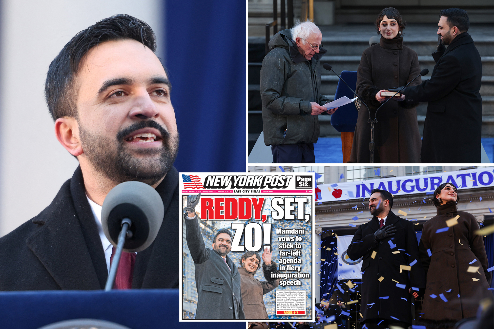 Mayor Zohran Mamdani defiantly vows to stick to socialist agenda in ...