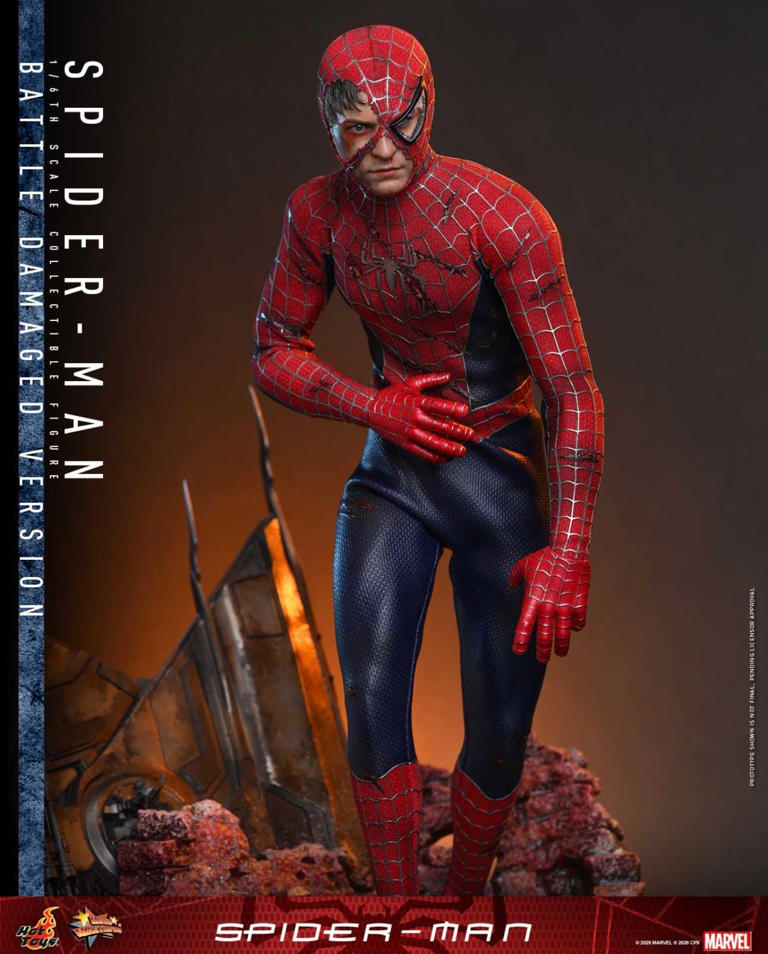 Tobey Maguire's Spider-Man returns looking ripped, torn, and collector ...