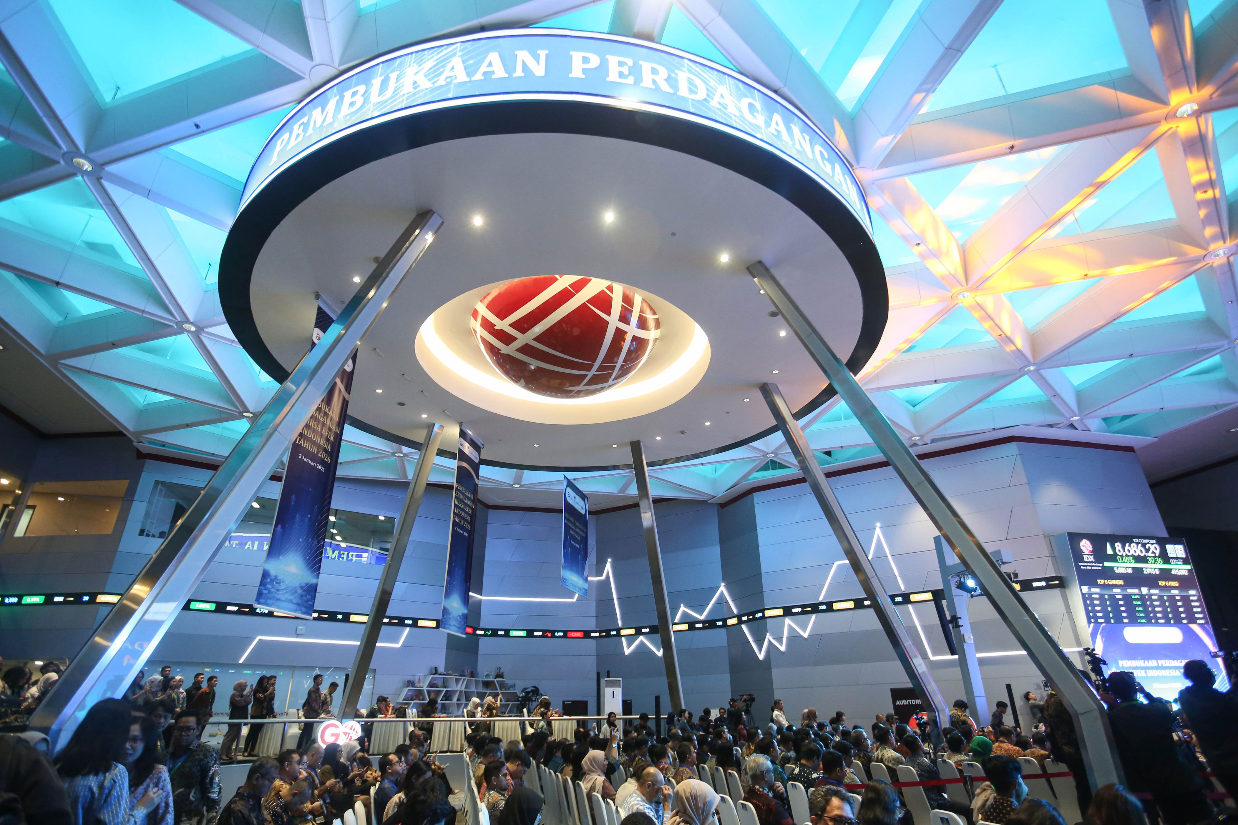 IHSG melesat 5,03% di sesi I, saham tambang emas BRMS, ARCI, ANTM berpesta