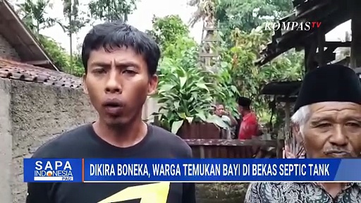 Pilu! Warga temukan bayi di lubang bekas septic tank sedalam 3 meter di ...
