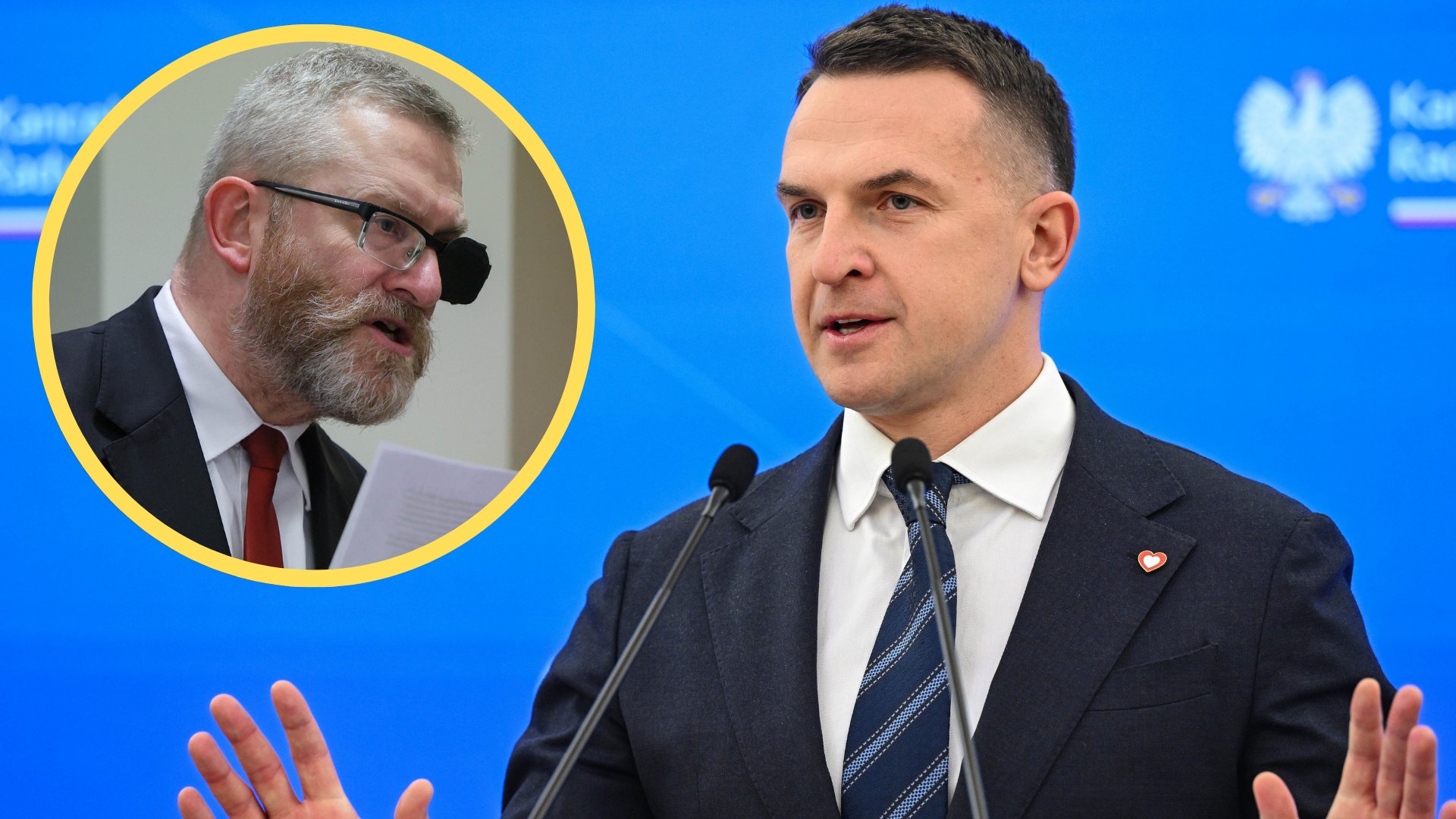 Rzecznik rządu reaguje na nowe sondaże. Mocne słowa. "PiS-em rządzi Braun"