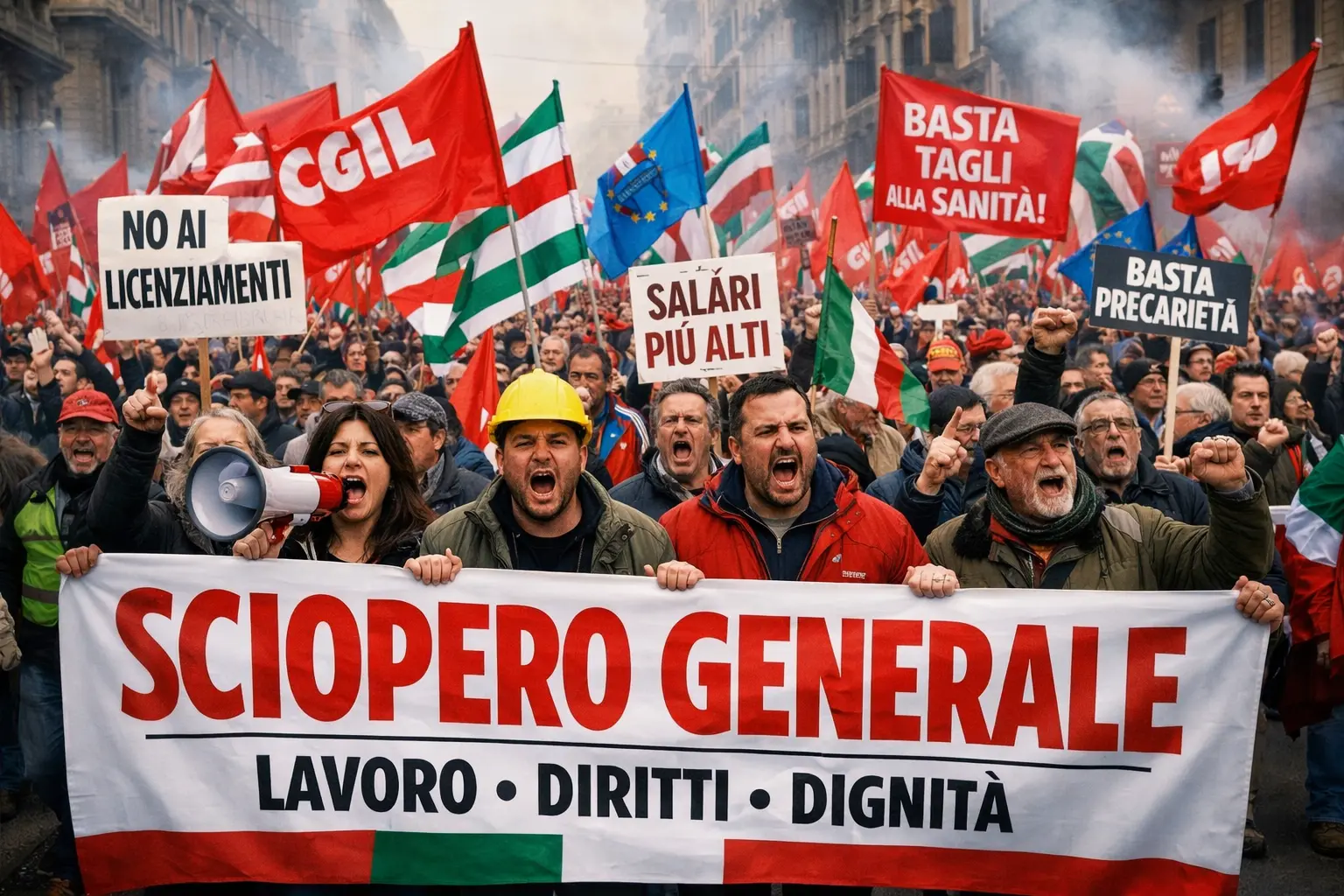 Gennaio sarà il mese degli scioperi: trasporti pubblici, treni, aerei e ...