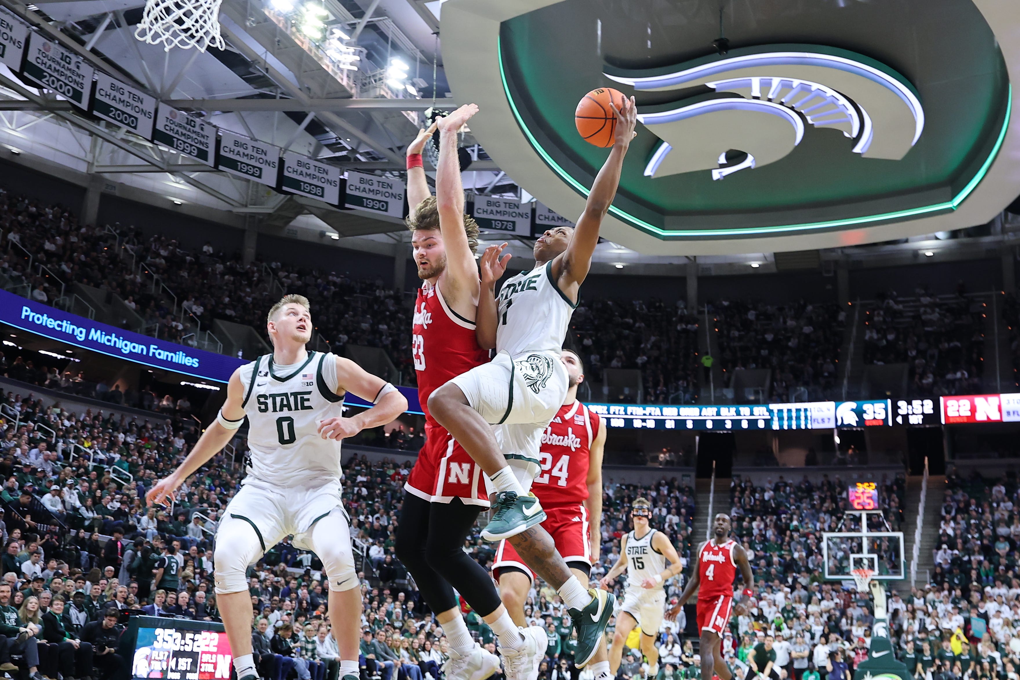 No. 9 Michigan State braces for biggest road test yet at unbeaten Nebraska