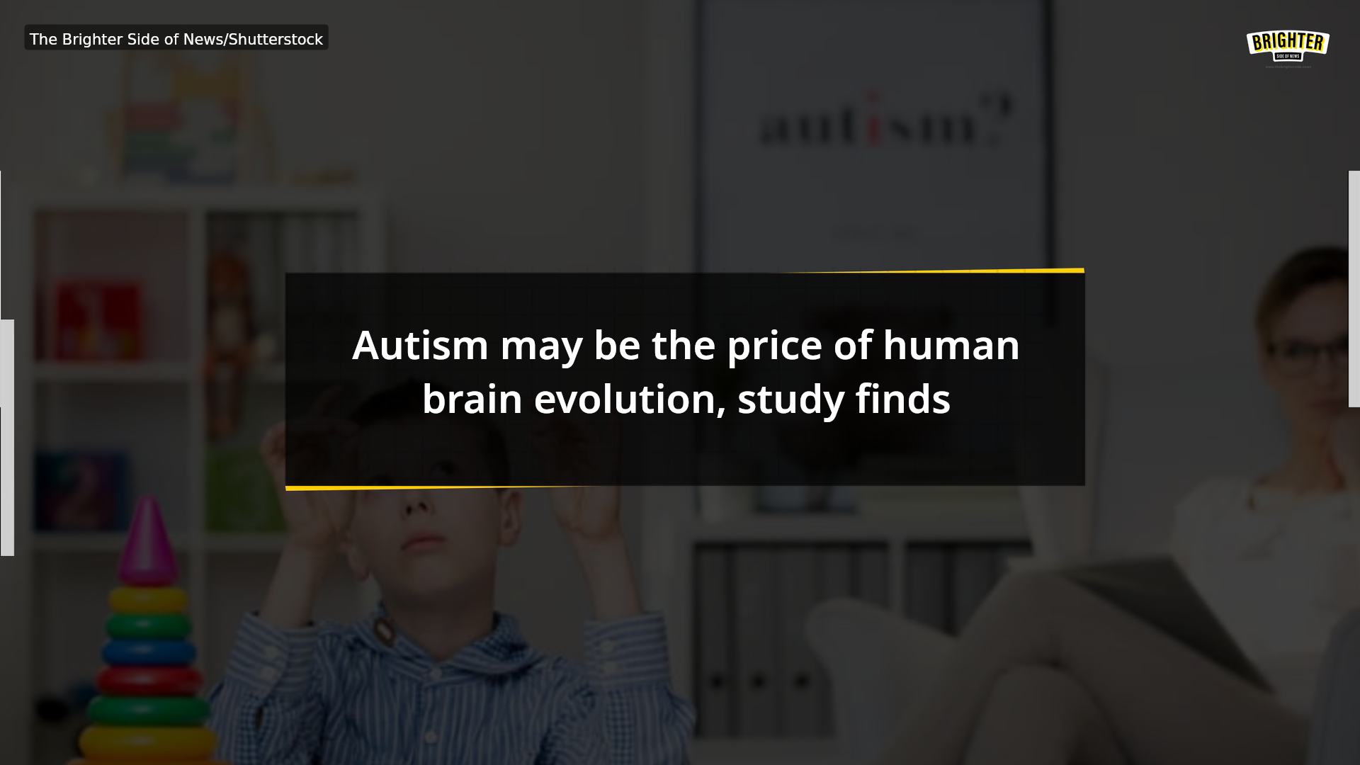 Autism may be the price of human brain evolution, study finds