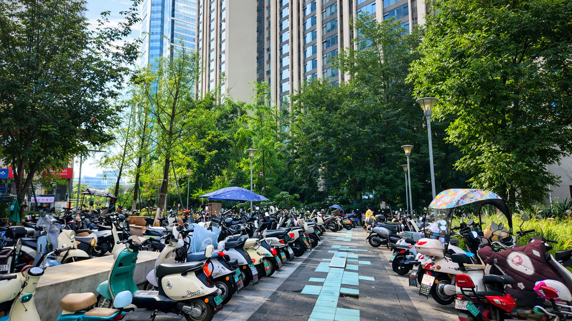 Chengdu blends nature with city life