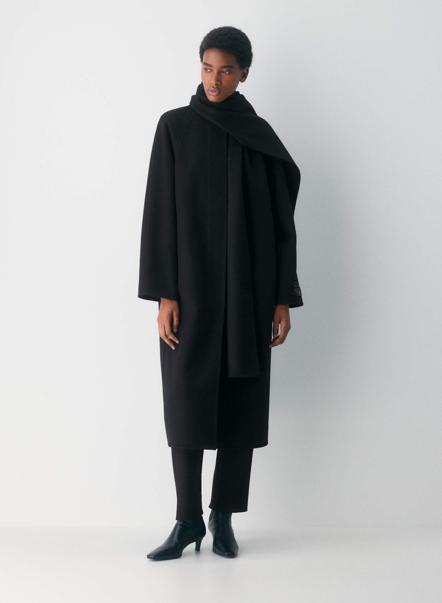 I wore this elegant coat in Paris, and I saw other stylish women ...