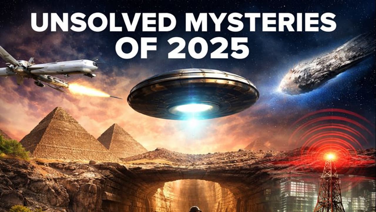 UFOs, space objects and pyramids: Five unsolved mysteries that defined 2025