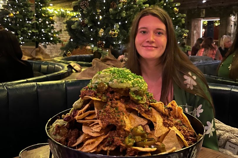 We took on Edinburgh's 'biggest nachos' challenge and were definitely ...