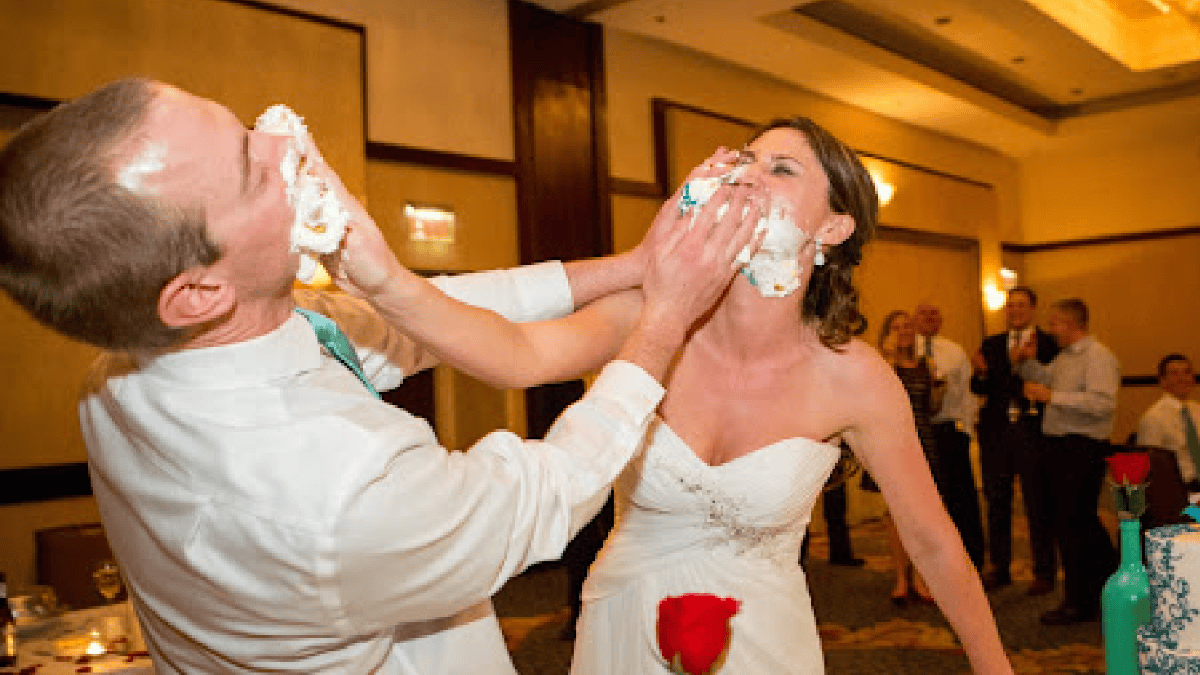 Divorced over a cake smash: The viral wedding disaster