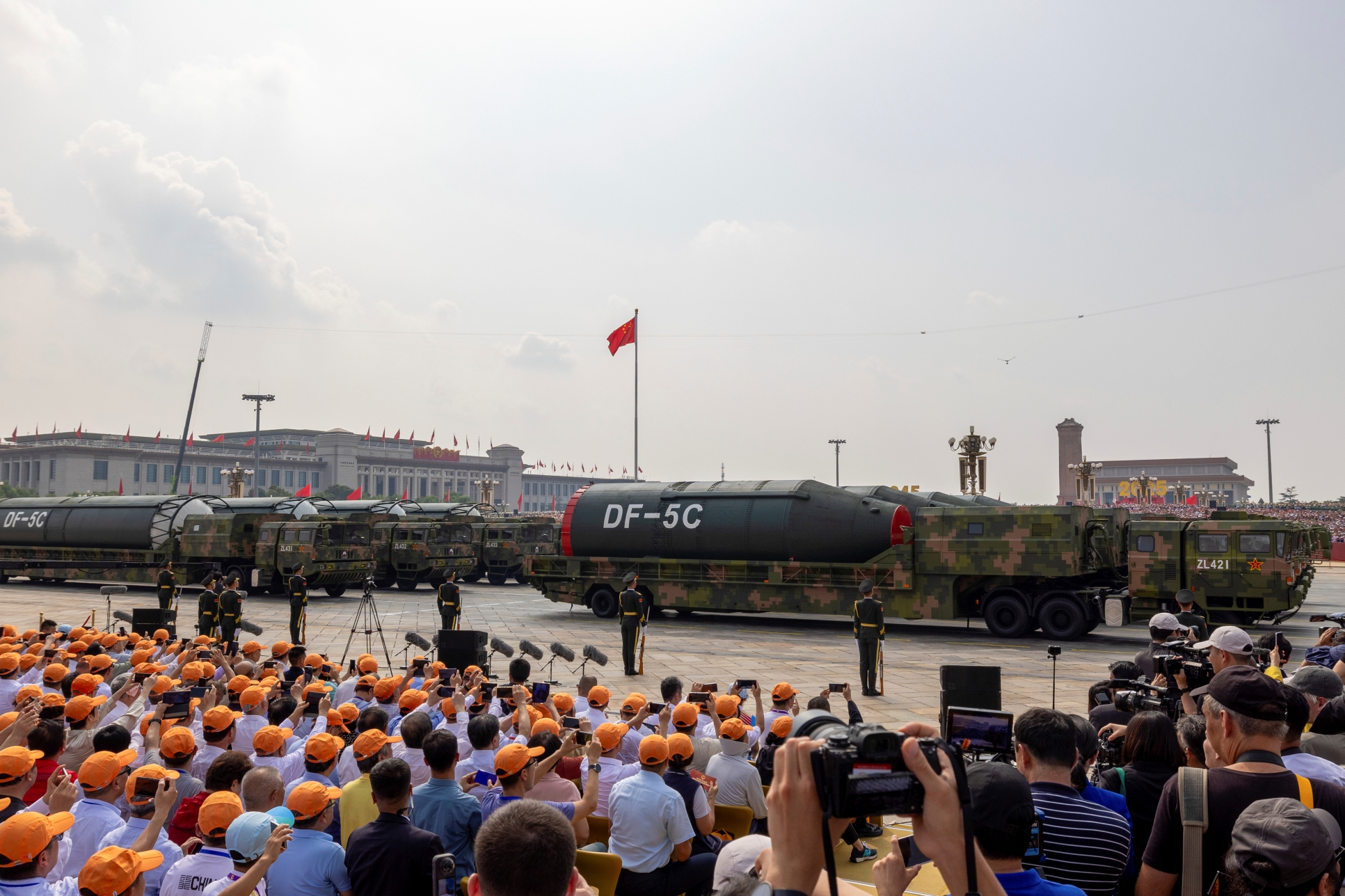 China's Rocket Force flexes "fearless" missile power