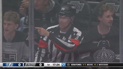 Hollywood star shows up in full referee gear at ice hockey game