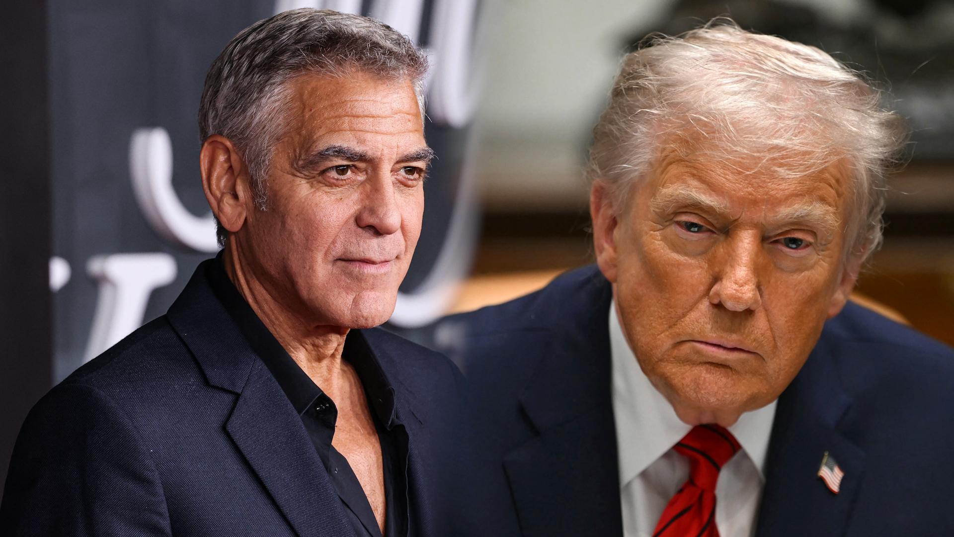 George Clooney a eu la meilleure réponse à Donald Trump après son tacle ...