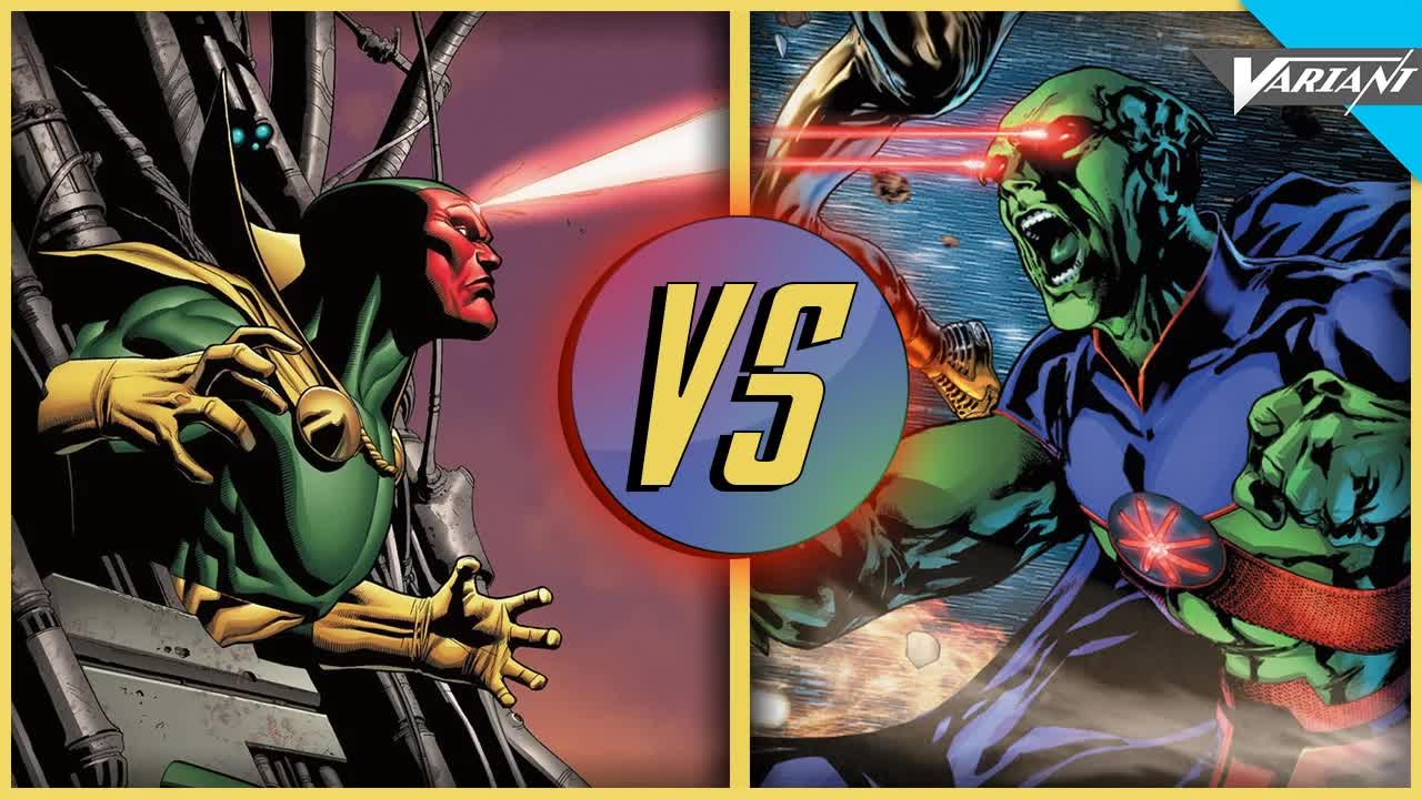 Martian Manhunter vs Vision: Epic battle