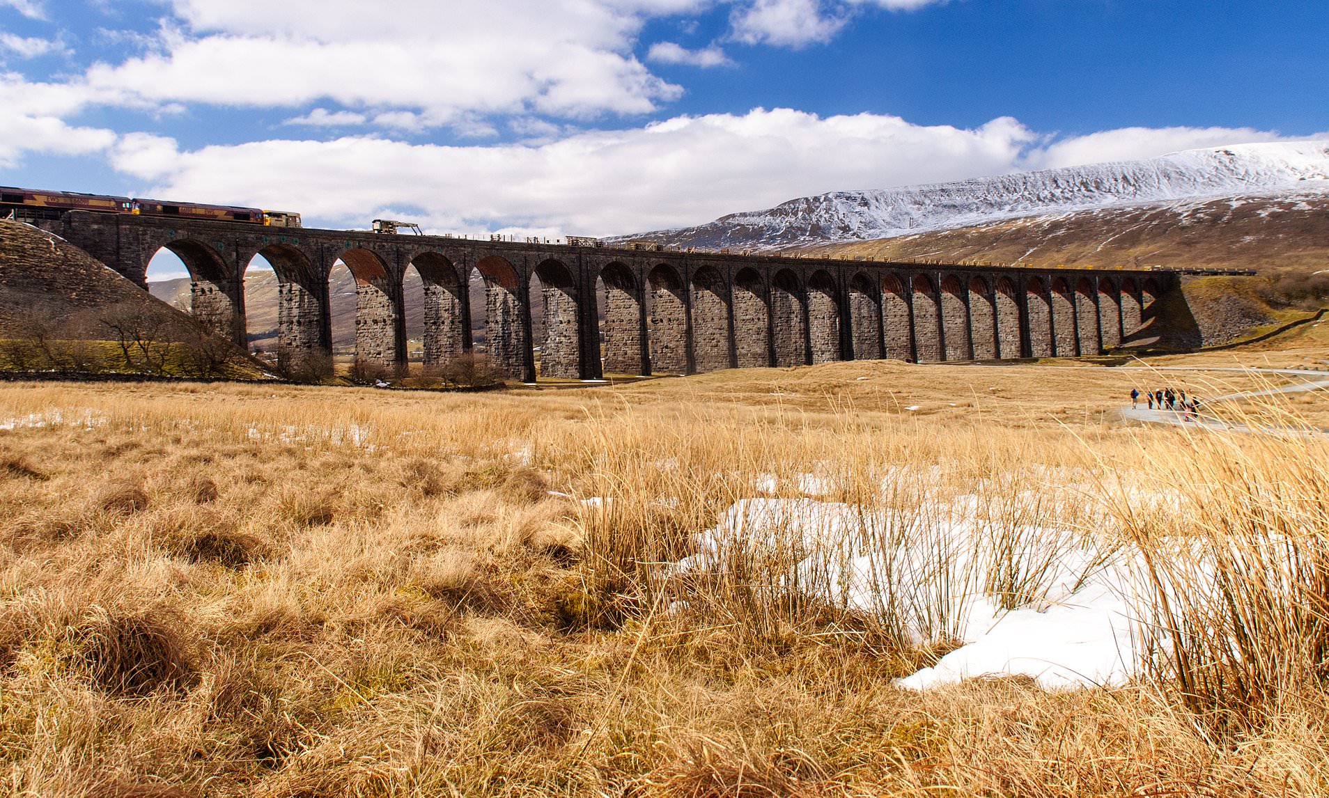 UK trains to run on historic line for first time in a decade