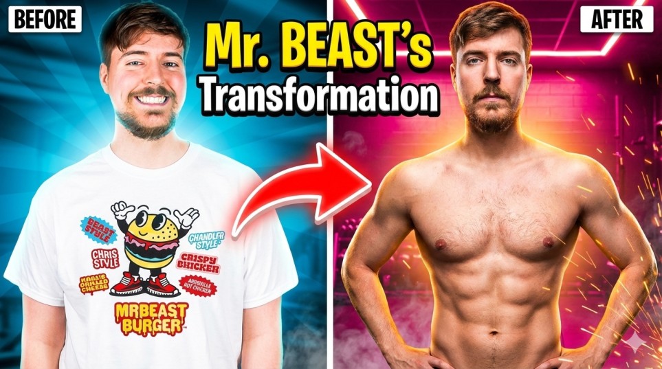 7 fitness tips behind Mr Beast’s incredible weight loss transformation