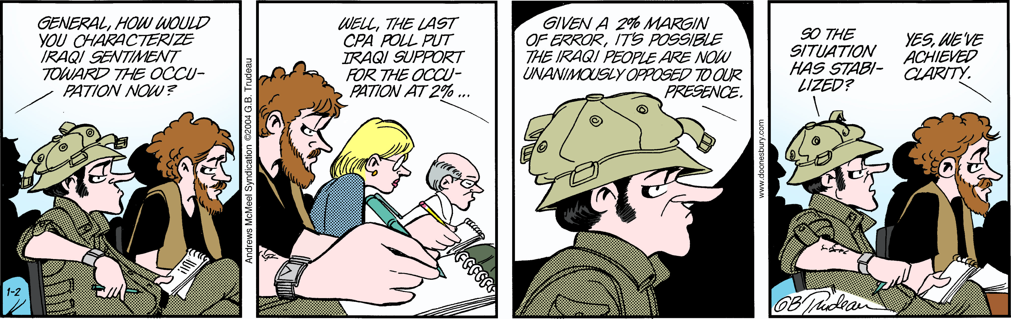 Doonesbury by Garry Trudeau