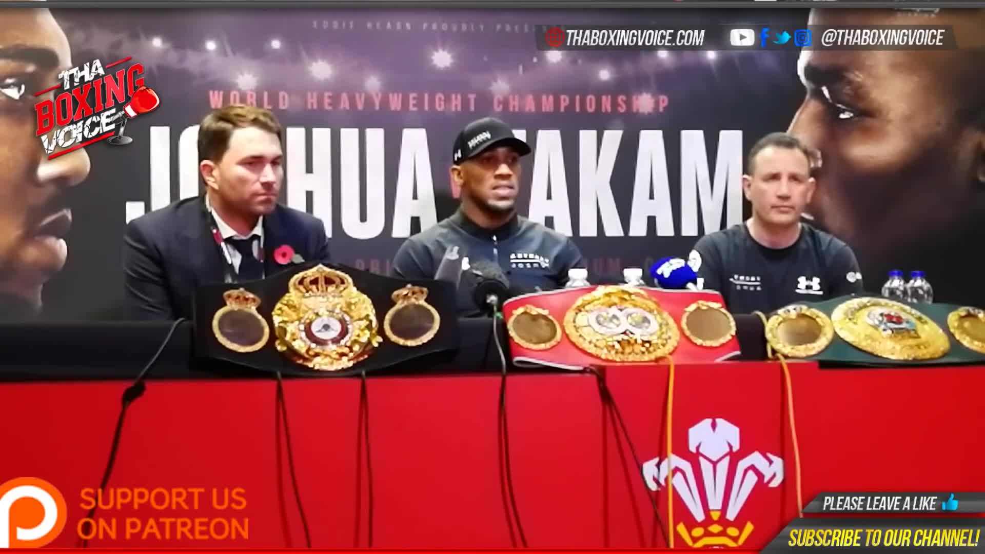 Anthony Joshua vs Carlos Takam post fight press conference: AJ, "The ...