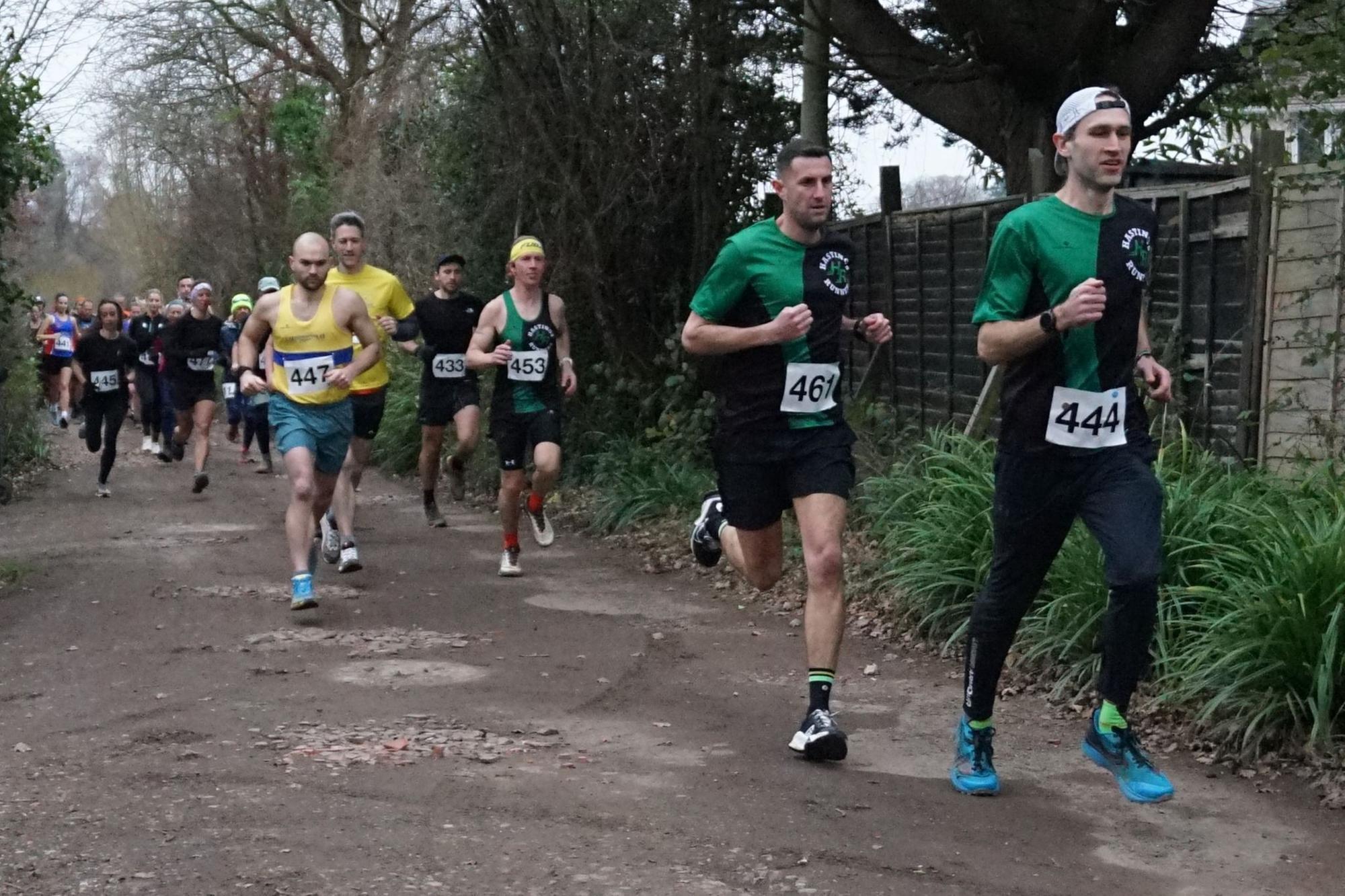 Bumper turnout for Christmas trail race