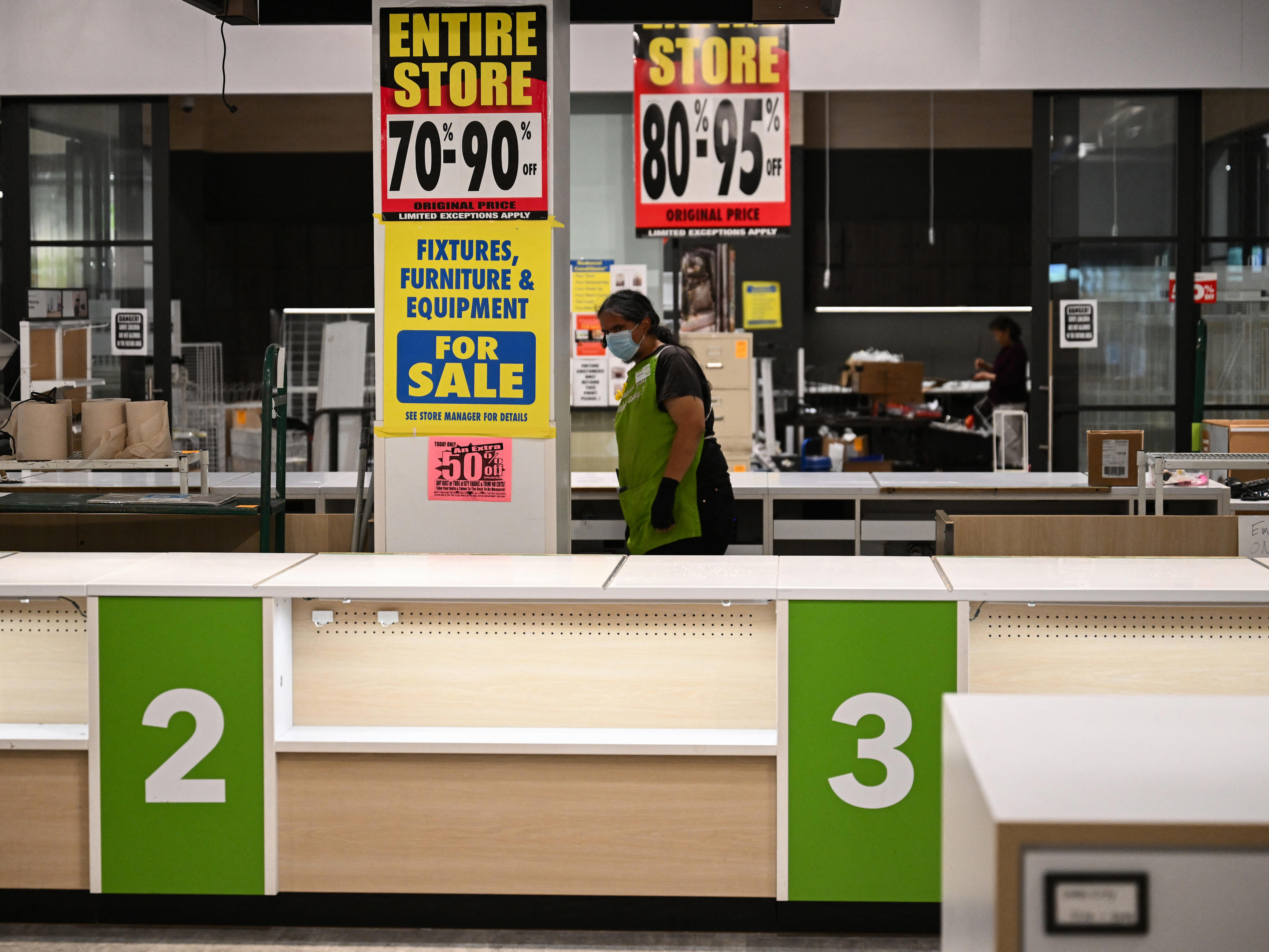 The K-shaped economy of the rich doing fine and everyone else ...