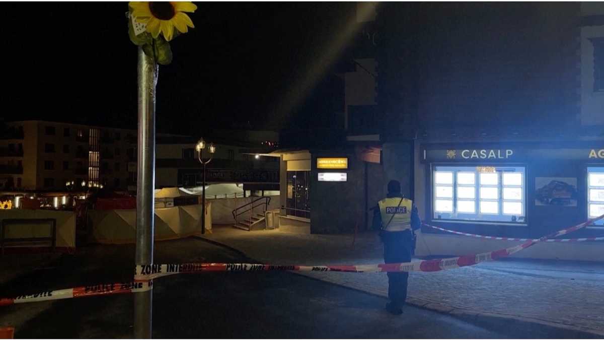 New Year party tragedy: 40 people died after a Swiss ski resort catches ...