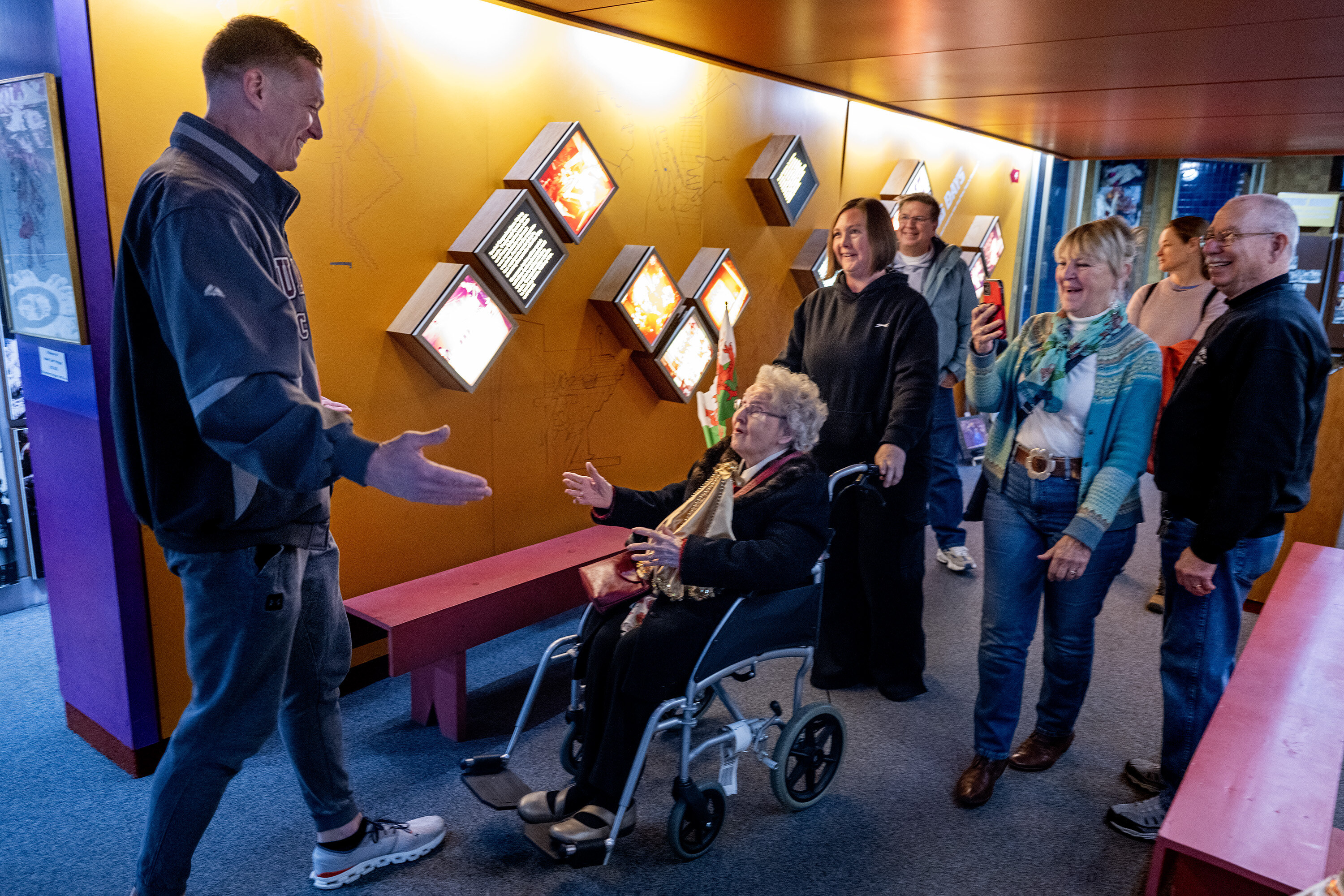 She’s 93, from Wales, and obsessed with the Mummers. She flew to ...