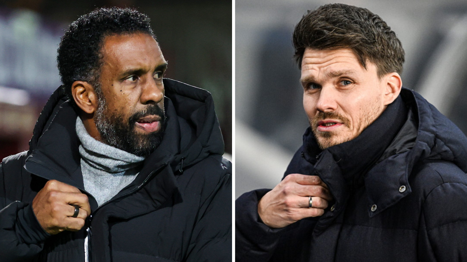 Celtic v Rangers, Reilly & McInnes in focus