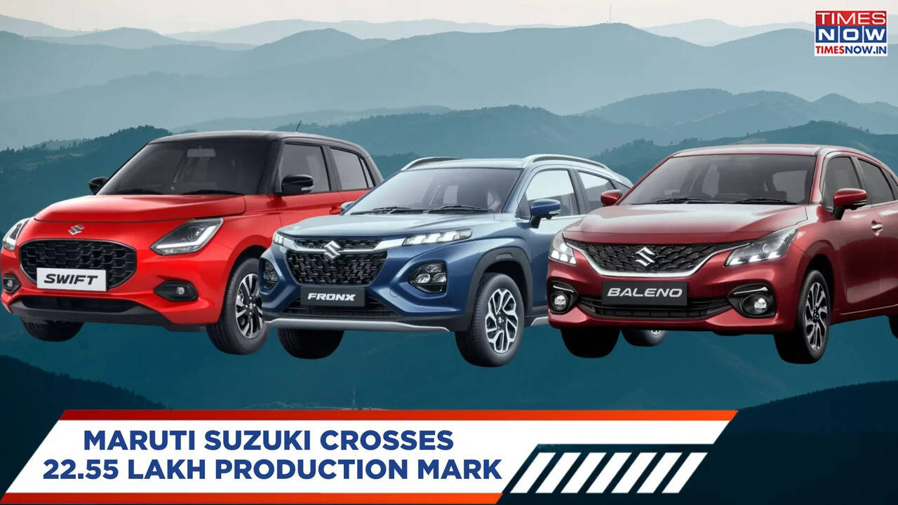 Maruti Suzuki crosses 22 lakh cars milestone - Fronx, Baleno and Swift ...