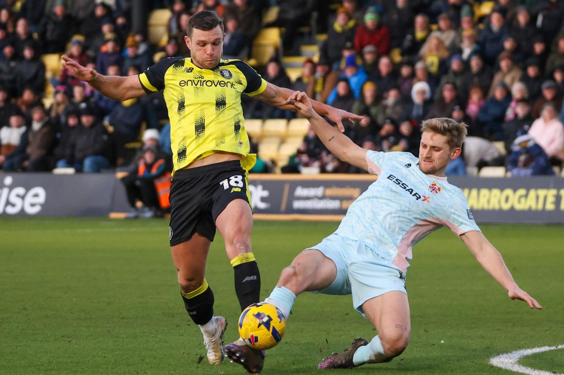 Simon Weaver saw 'encouraging signs' during Harrogate Town's defeat to ...