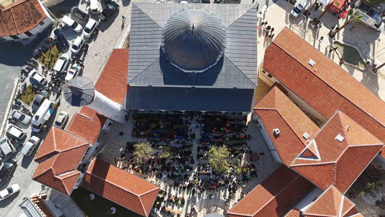 Asrın felaketinde yerle bir olan Habibi Neccar Camii’nde 6 Şubat’ın ...