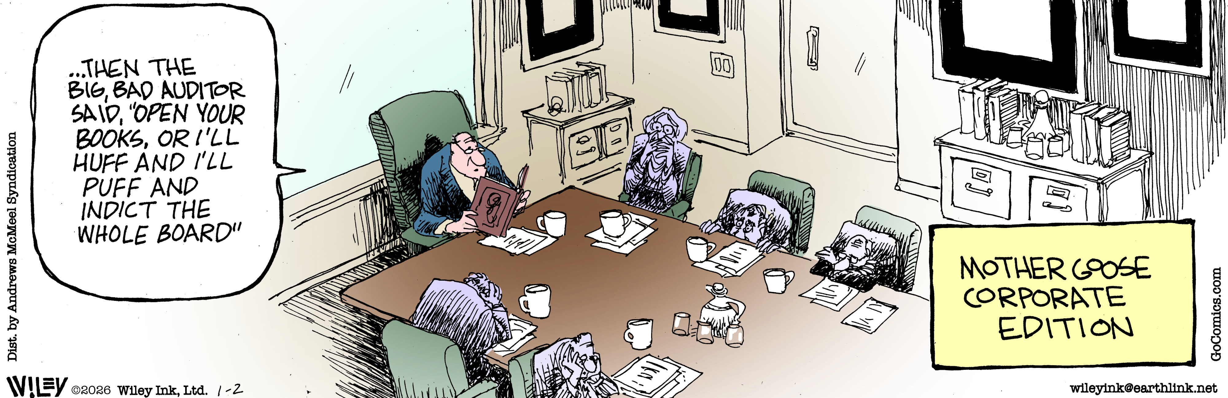 Non sequitur by Wiley Miller