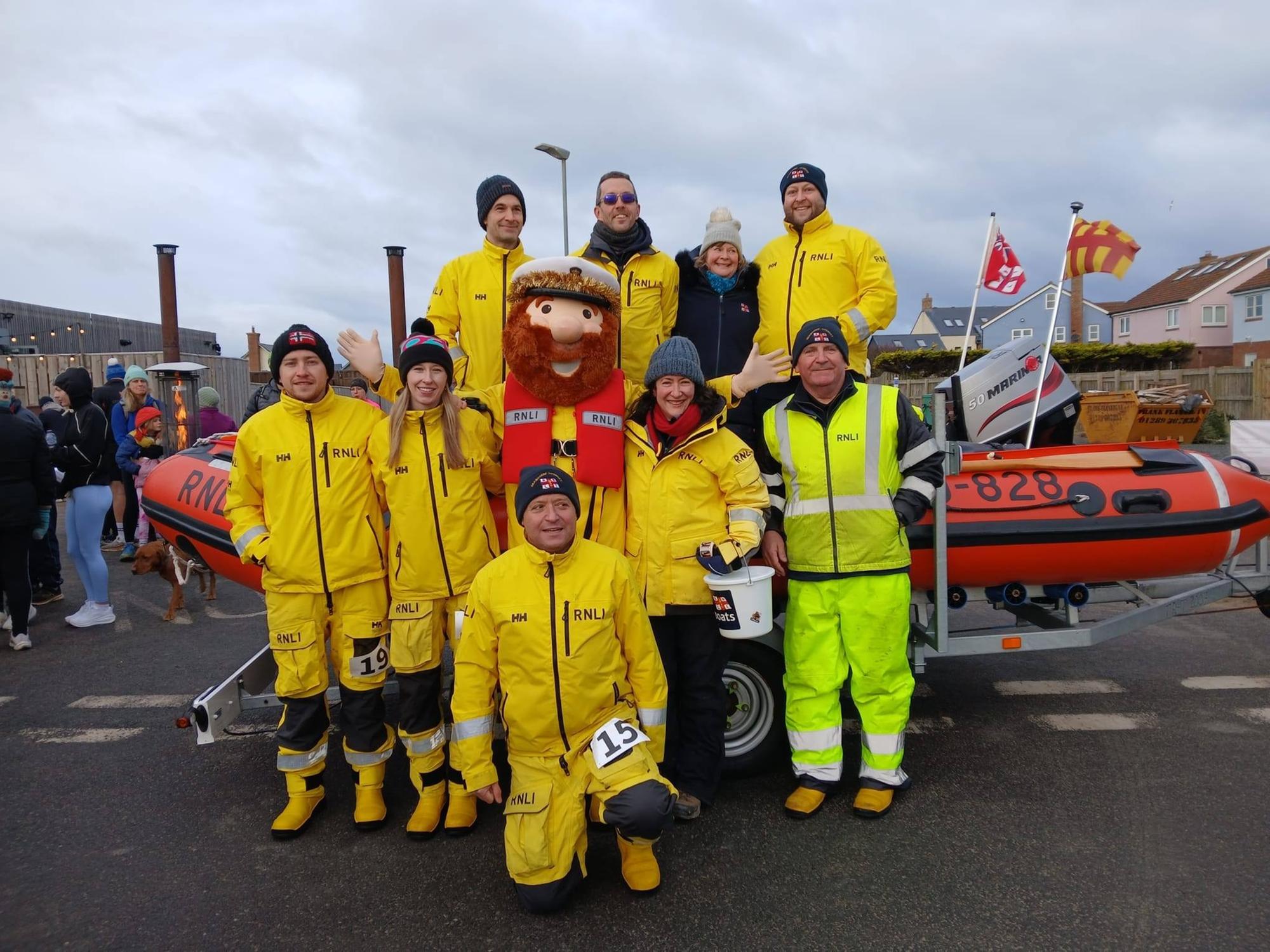 New Year’s Day charity fun run at Beadnell raises funds for Seahouses RNLI