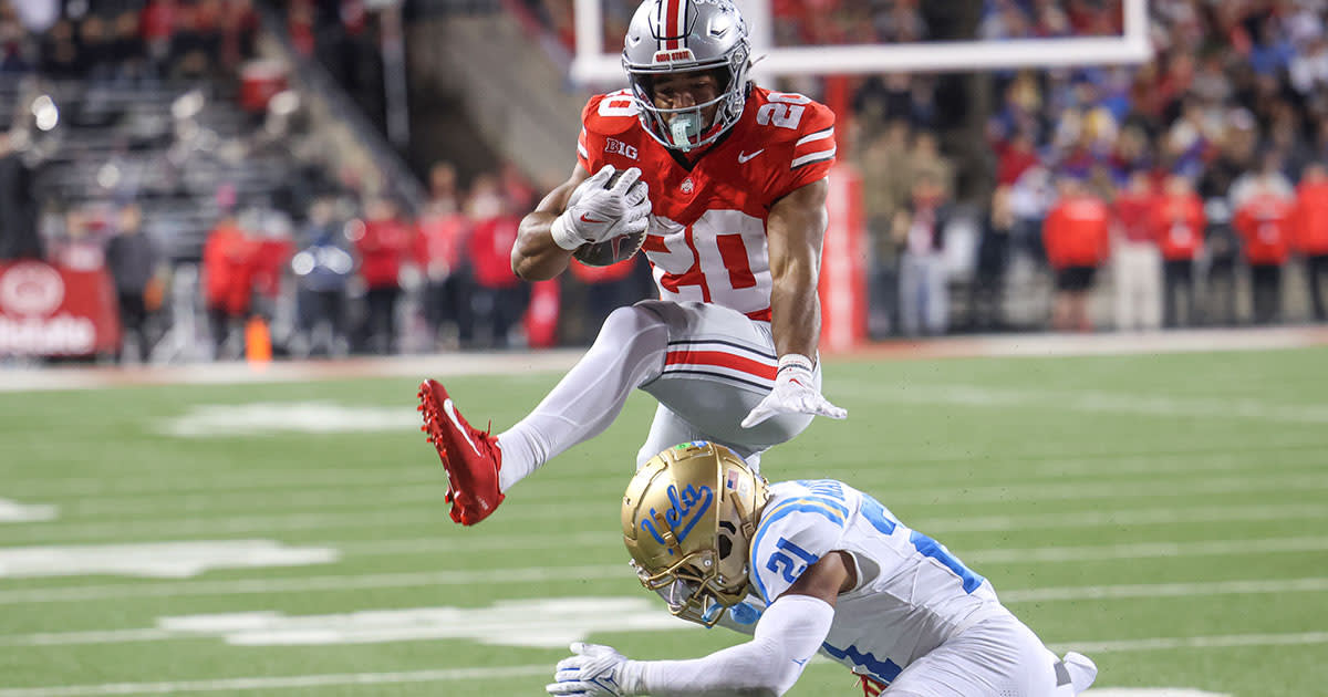 Ohio State running back James Peoples entering transfer portal