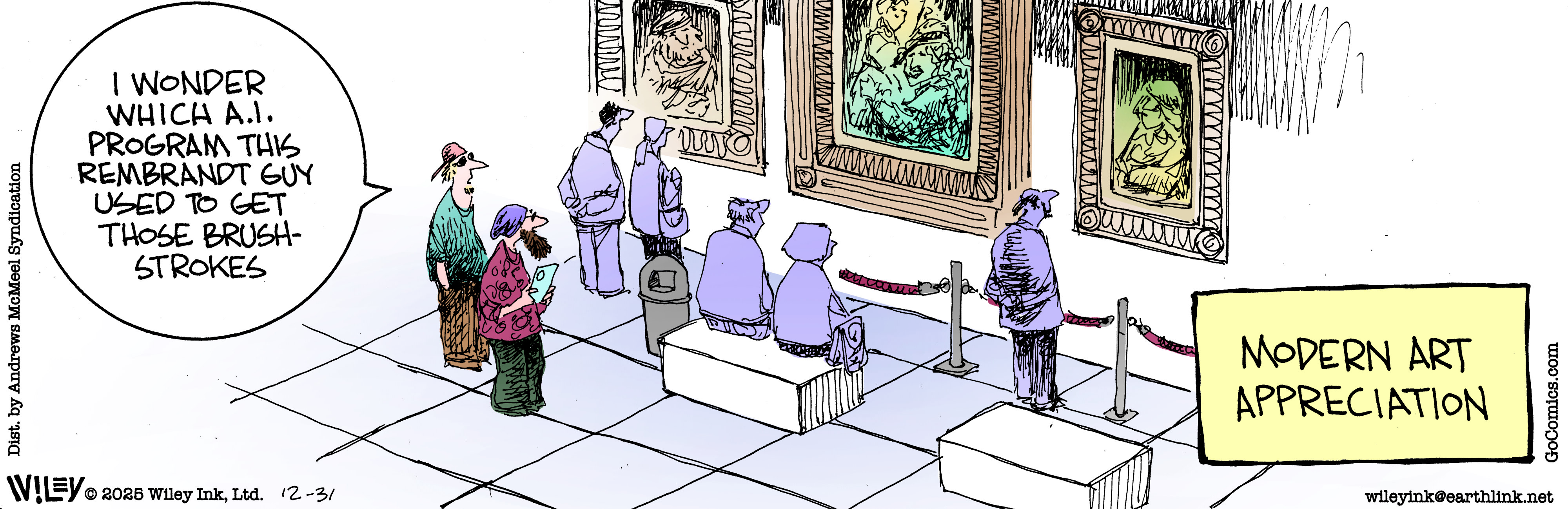 Non sequitur by Wiley Miller