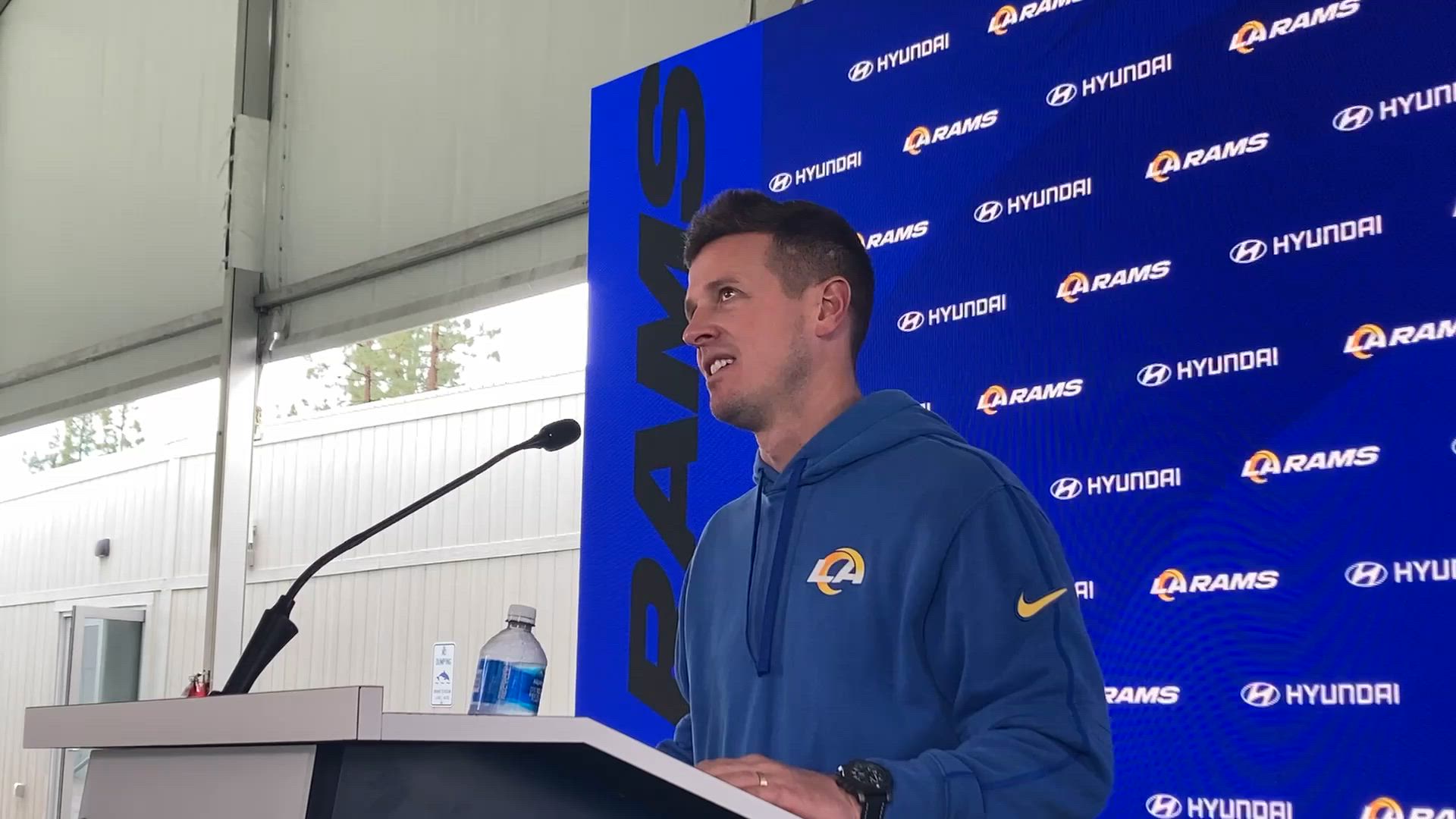 Los Angeles Rams OC Mike LaFleur on the impact of Matt Stafford and more