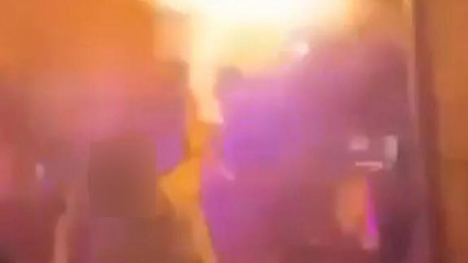 Person tries to put out flames of deadly fire