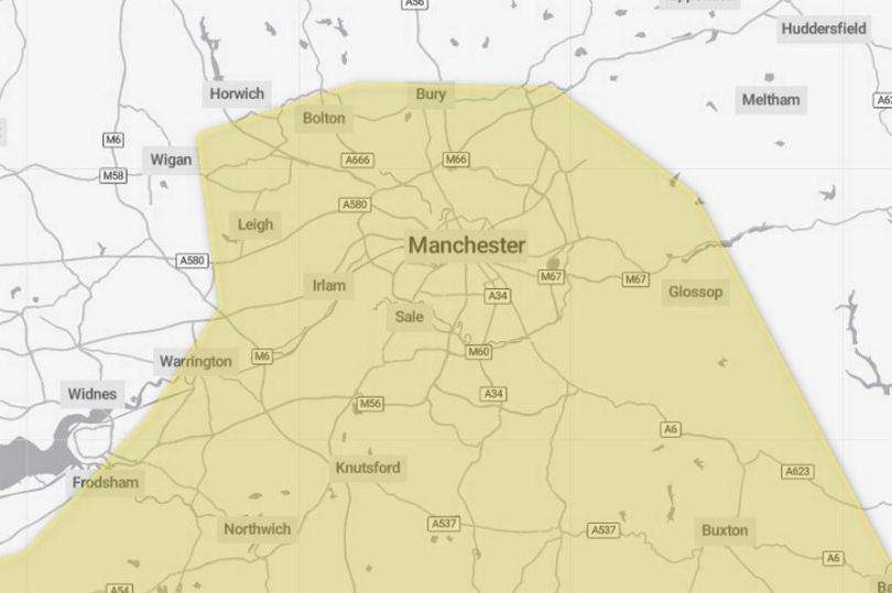 Met Office latest as icy weather hits Greater Manchester with warning ...