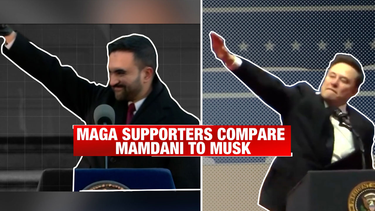 Nazi salute or something else? Zohran Mamdani's inaugural gesture is viral