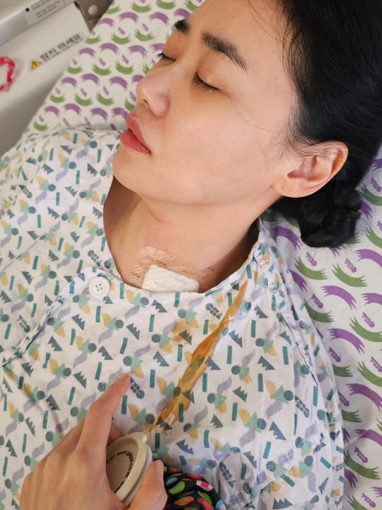 Kang Rae-yeon, I'm in a lot of pain after cancer surgery, and I'm ...