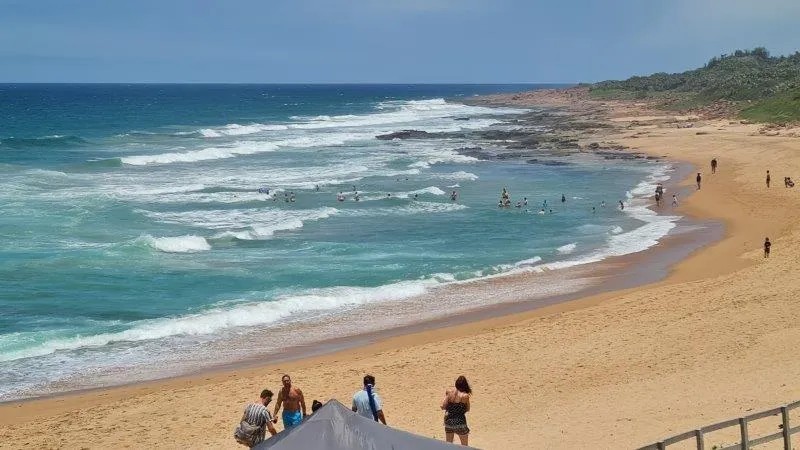 Pennington Beach: Search for two missing continues after five swept out ...