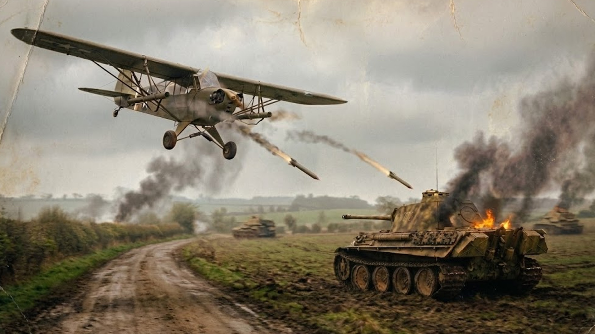 Het kleine vliegtuigje dat Duitse tanks opjoeg in de Tweede Wereldoorlog