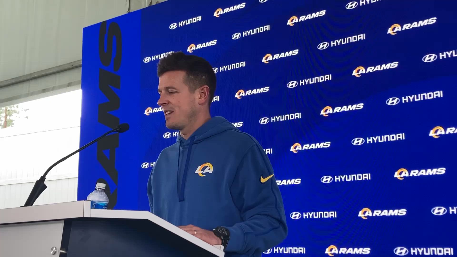 Los Angeles Rams OC Mike LaFleur on starting fast, three-and-outs, more