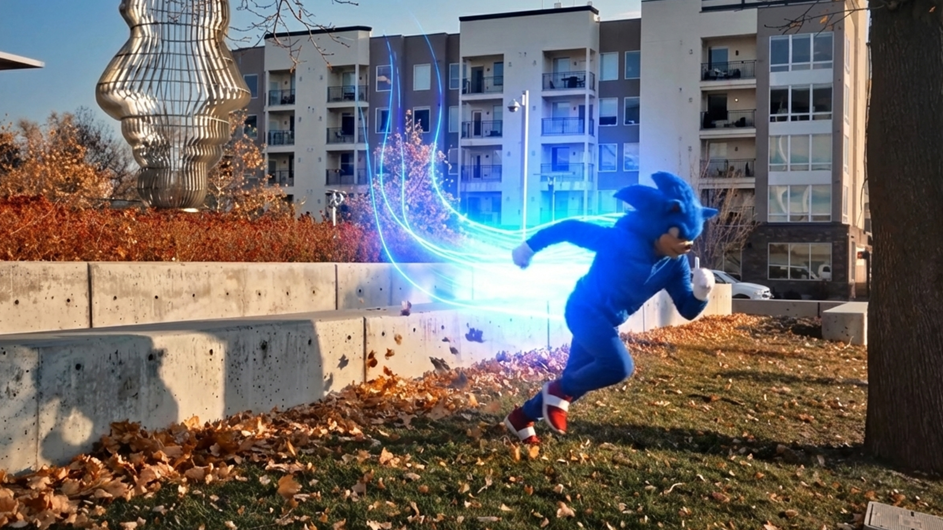 Can humans move like Sonic?