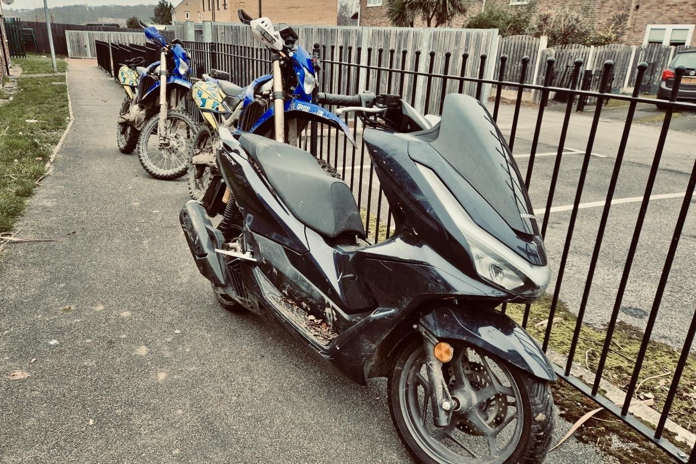 Better than watching Die Hard: Police seize moped stolen from Doncaster