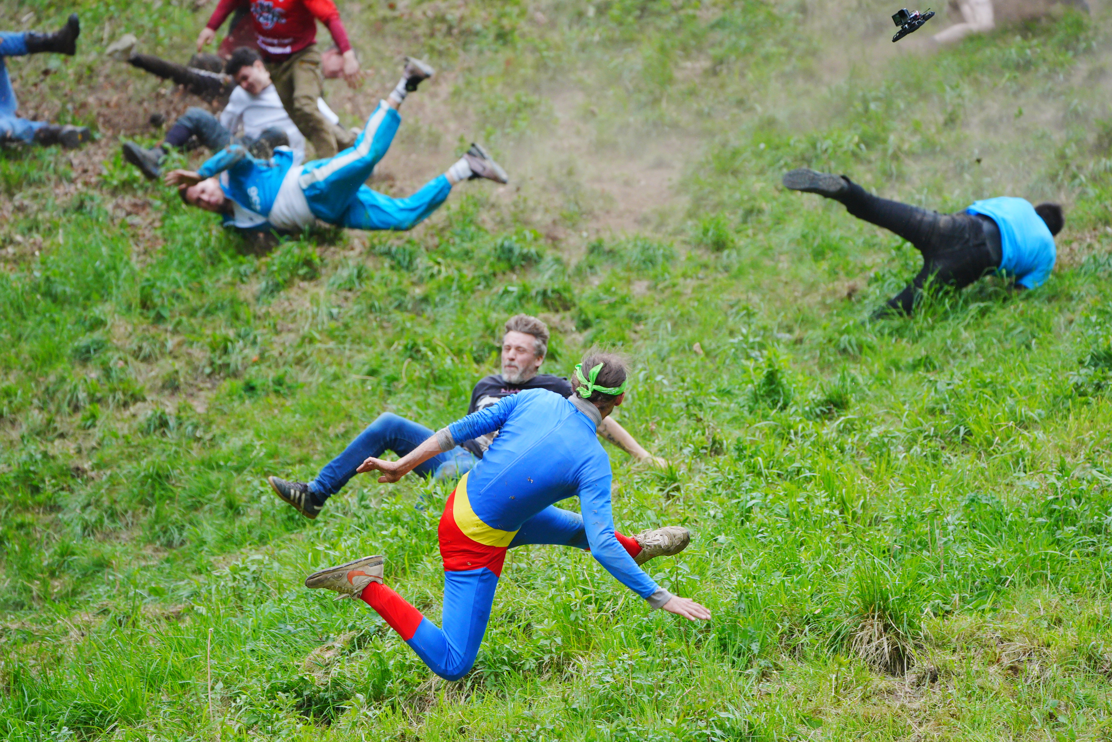 In pictures: From fire festival to foam fight, the lighter side of life ...