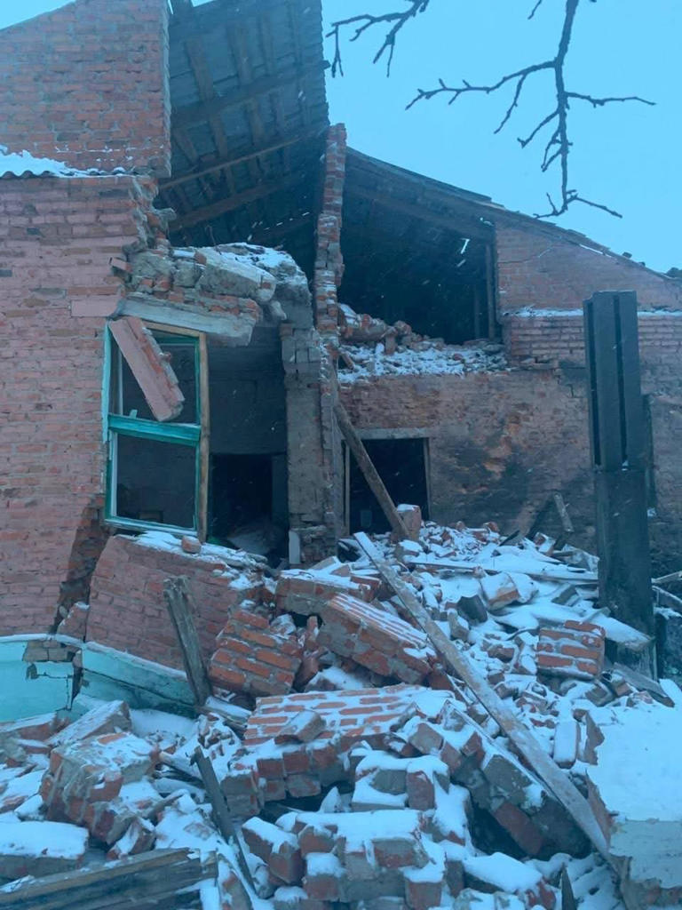 Hospital caught fire after Russian drone strikes on Chernihiv Oblast ...