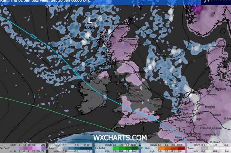 Weather maps show 'second blizzard' could hit North East as heavy snow ...