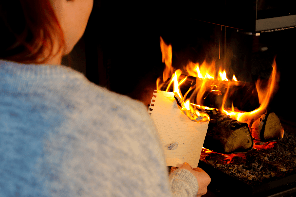 'I didn't want bossy New Year's resolutions this year so I burned 12 ...