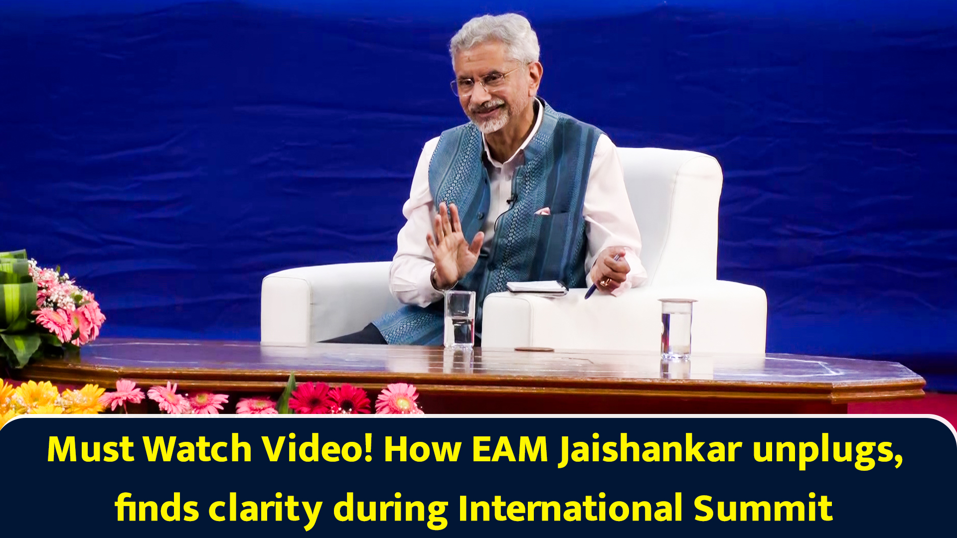 Must watch video! How EAM Jaishankar unplugs, finds clarity during ...
