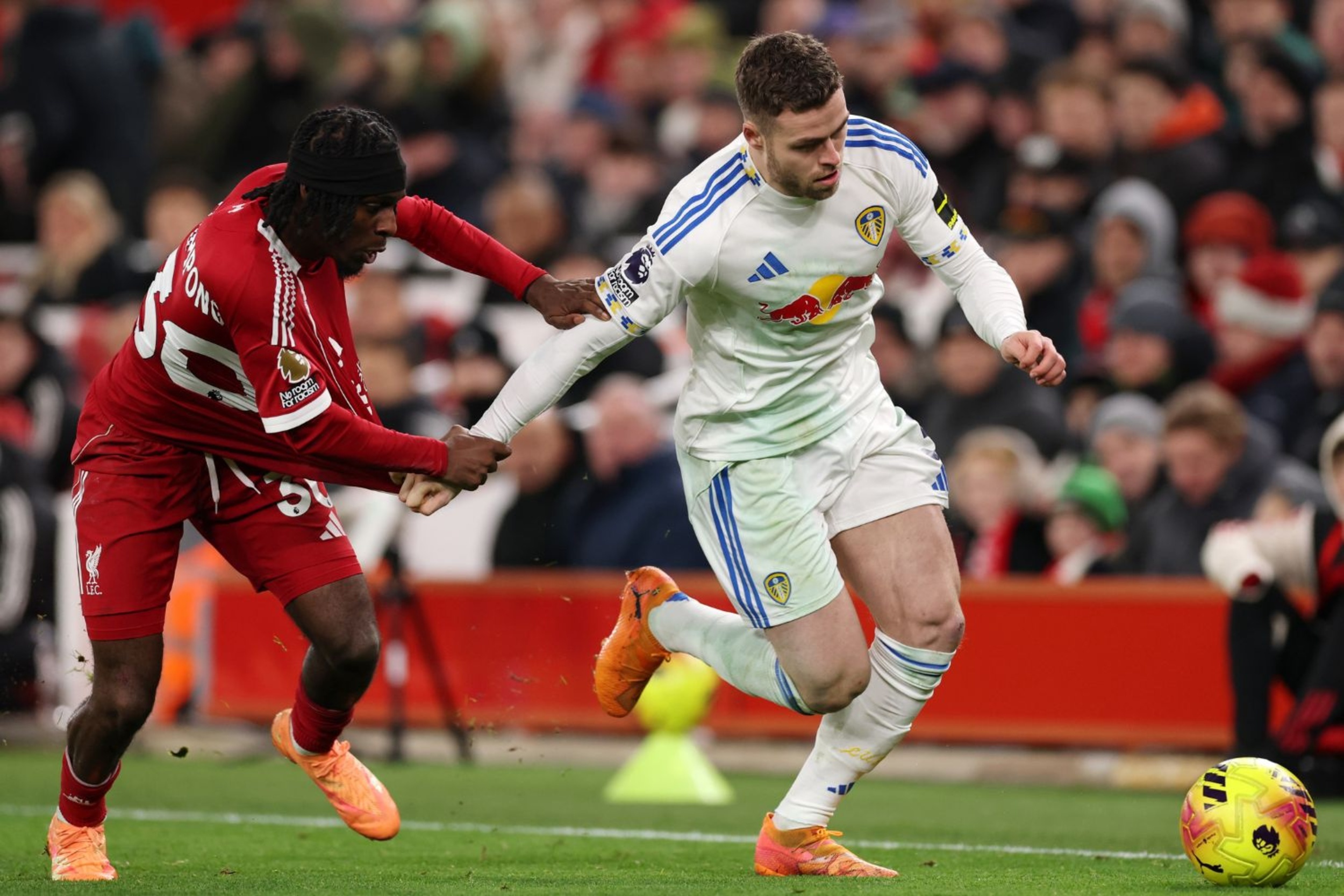 Jeremie Frimpong admits one thing Liverpool did not do well against Leeds